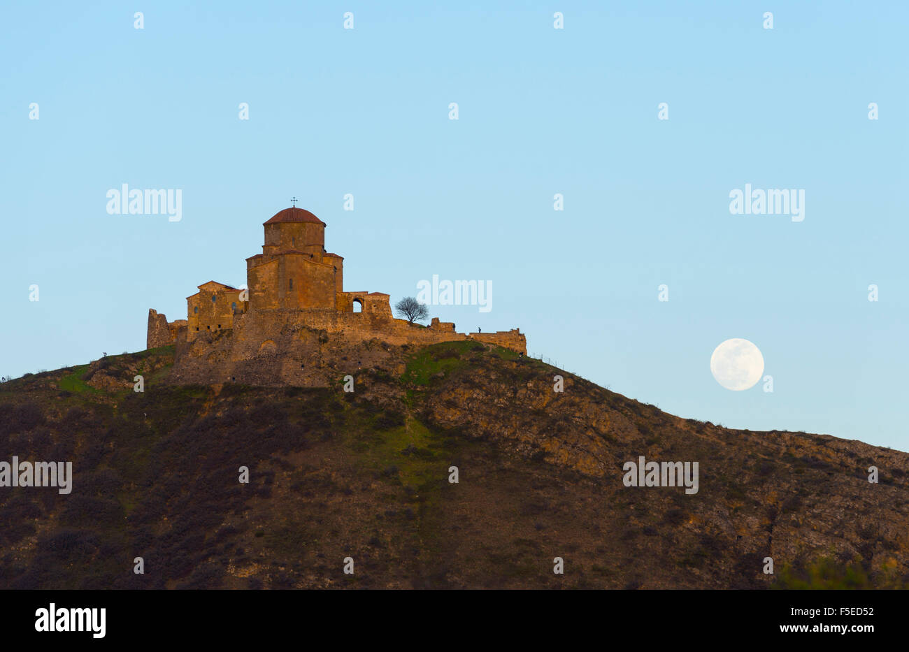 Jvari Church (Holy Cross Church), early Georgian tetraconch design ...