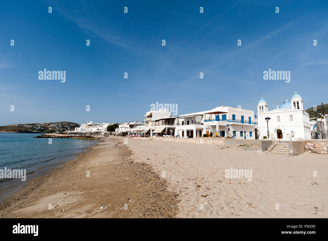 Parikia, Paros island, Southern Aegean sea, Cyclades, Greek Islands ...