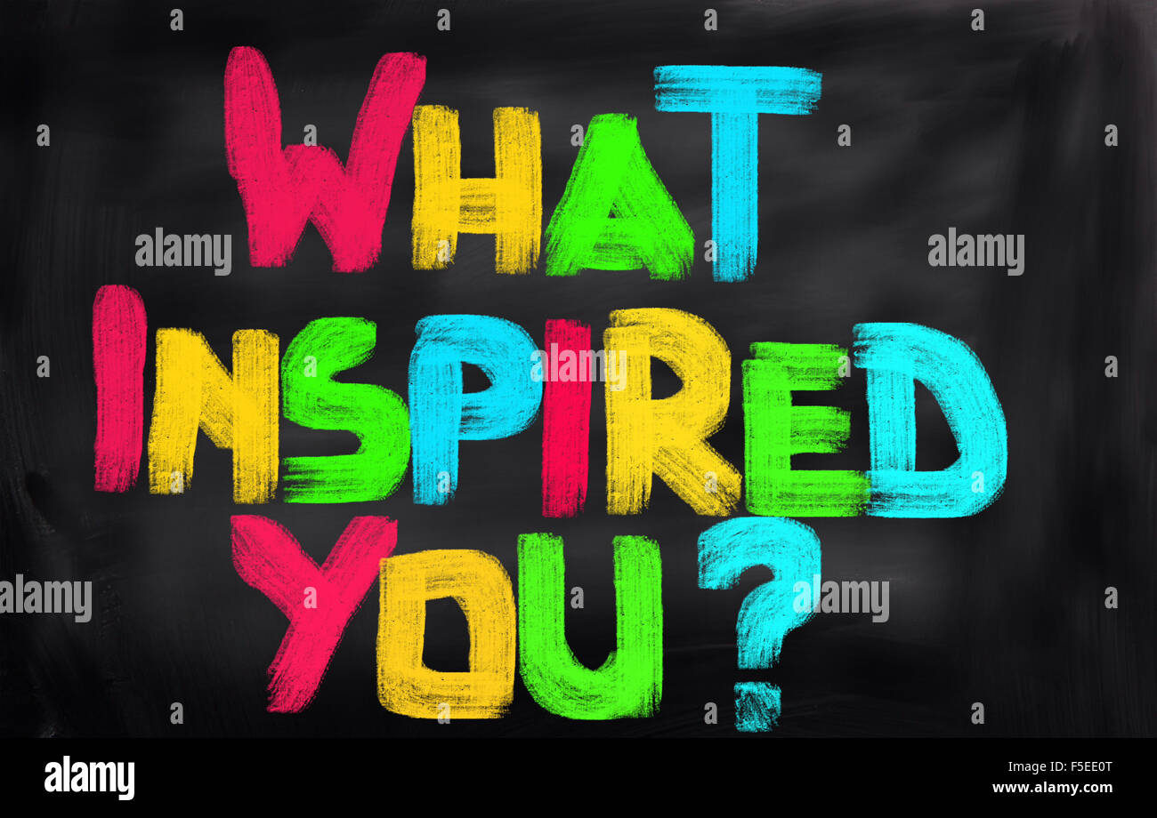 Be inspired sign hi-res stock photography and images - Alamy
