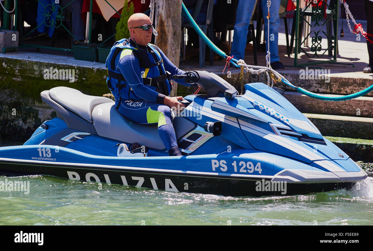 Police officer on jet ski hi-res stock photography and images - Alamy