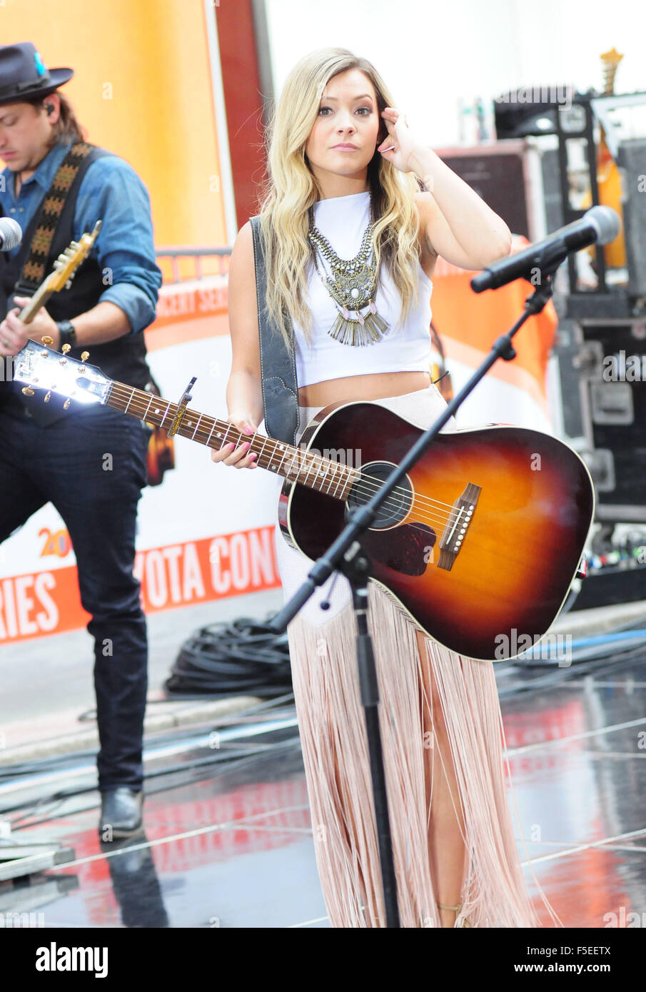 Maddie & Tae performing live on NBC's 'Today' show as part of the ...