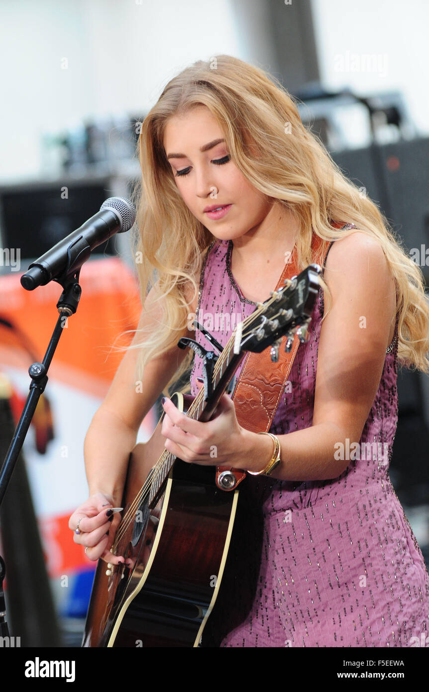 Maddie & Tae performing live on NBC's 'Today' show as part of the ...