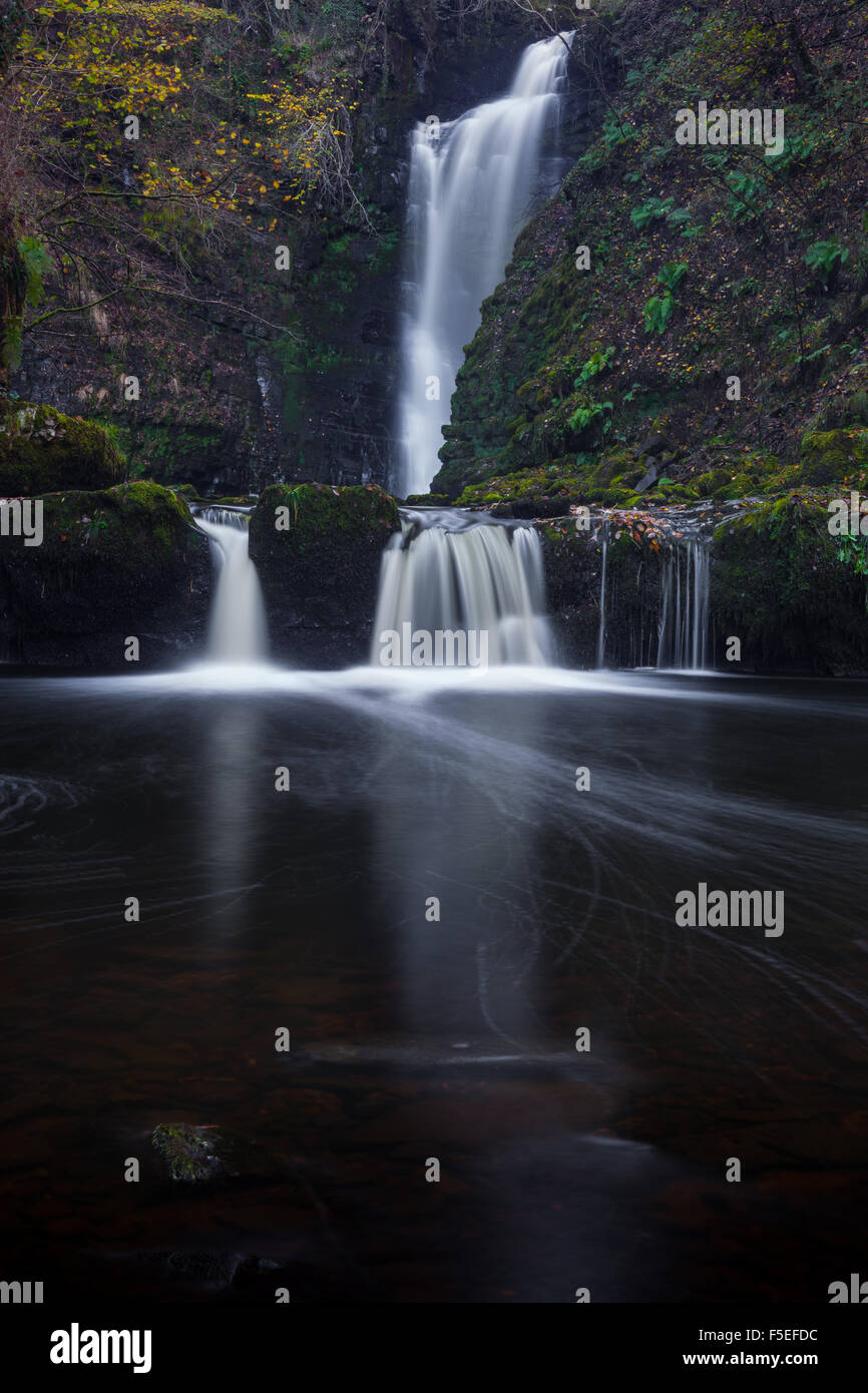 Sgwd Einion Gam waterfall Stock Photo - Alamy