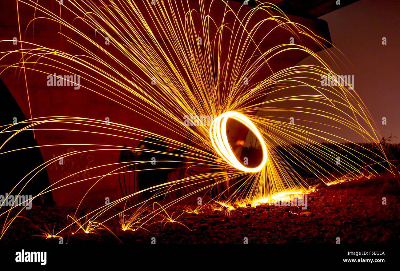 Fire dancing hi-res stock photography and images - Alamy