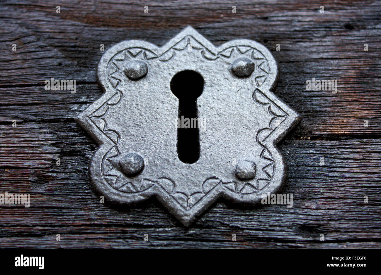 Old Keyhole Stock Photo: 89445412 - Alamy