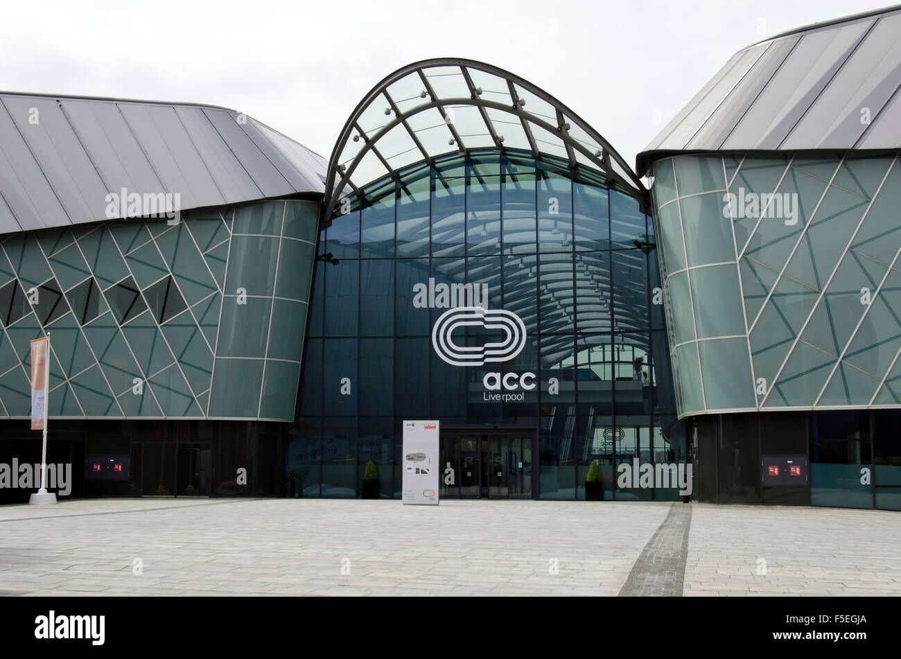 The ACC (Arena and Convention Centre) in Liverpool, England Stock Photo ...