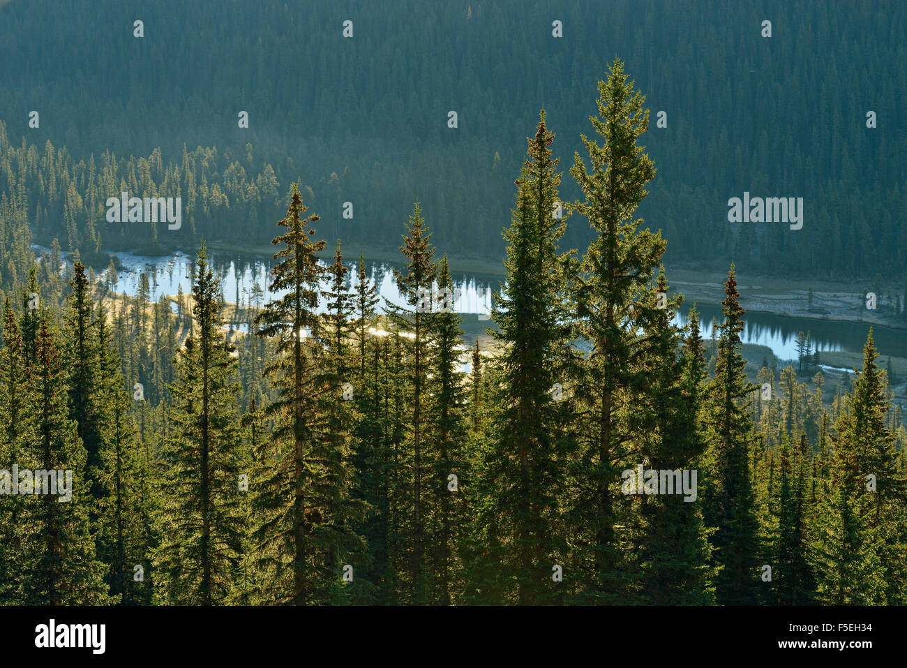 Valley of the Ten Peaks, Banff National Park, Alberta, Canada Stock ...