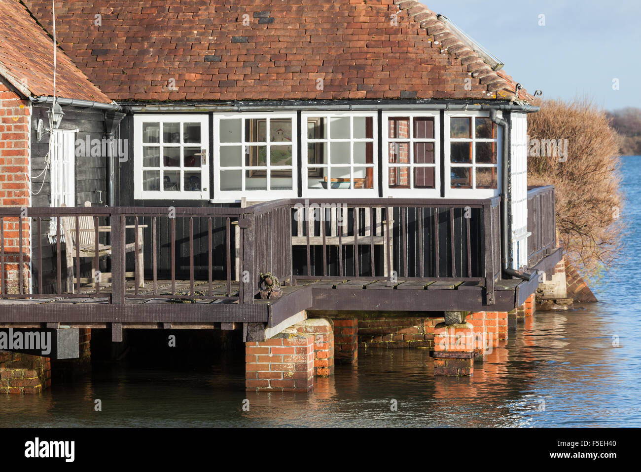 Detail of the mill at langstone showing veranda and windows, Langstone ...