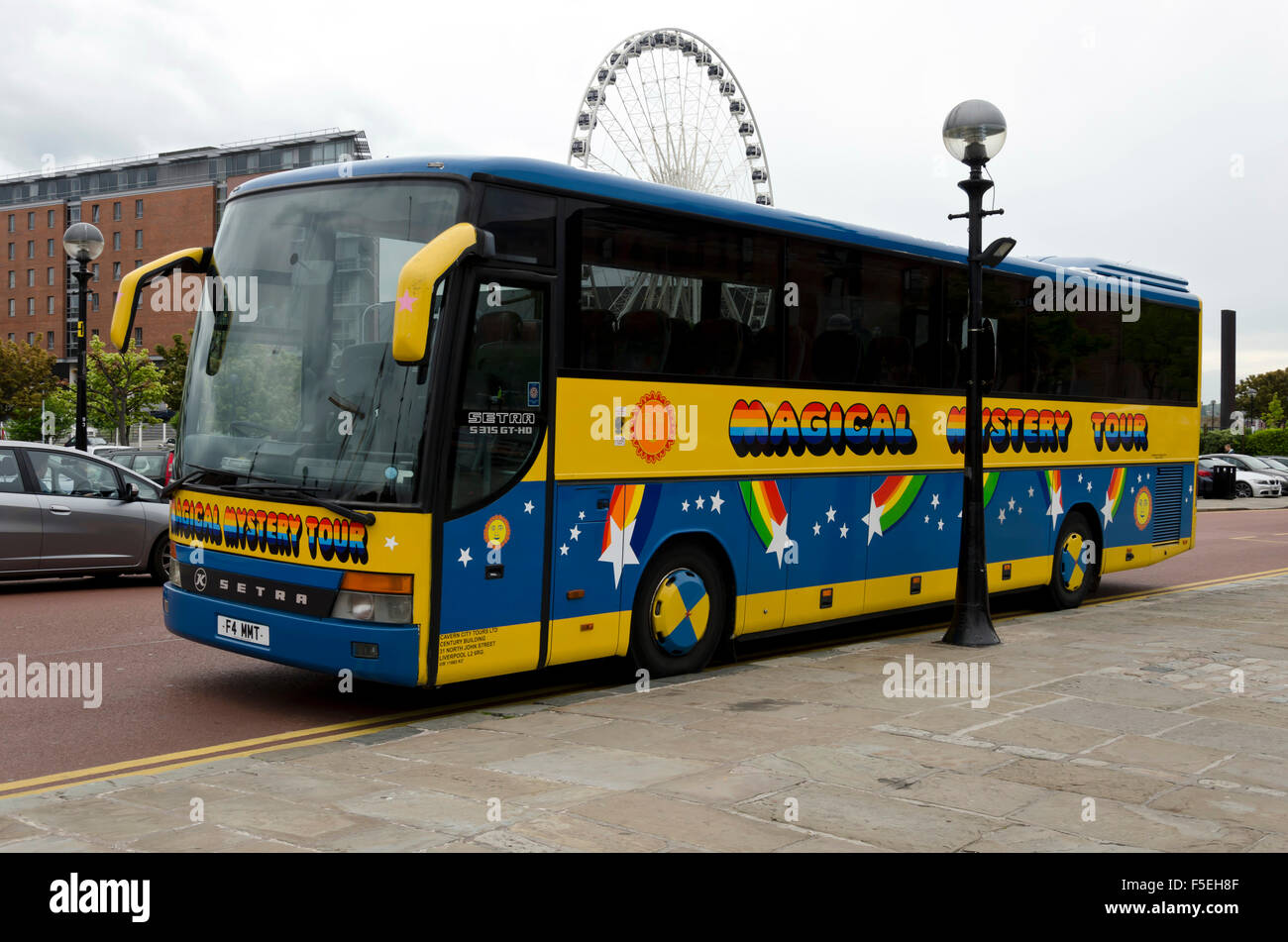 Magical mystery tour bus hi-res stock photography and images - Alamy