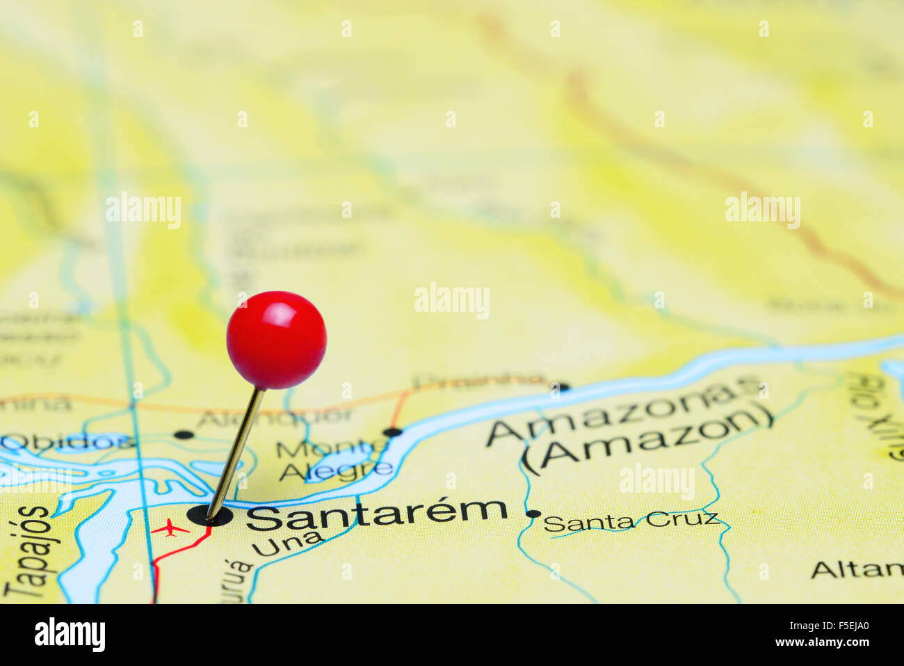 Map of santarem hi-res stock photography and images - Alamy