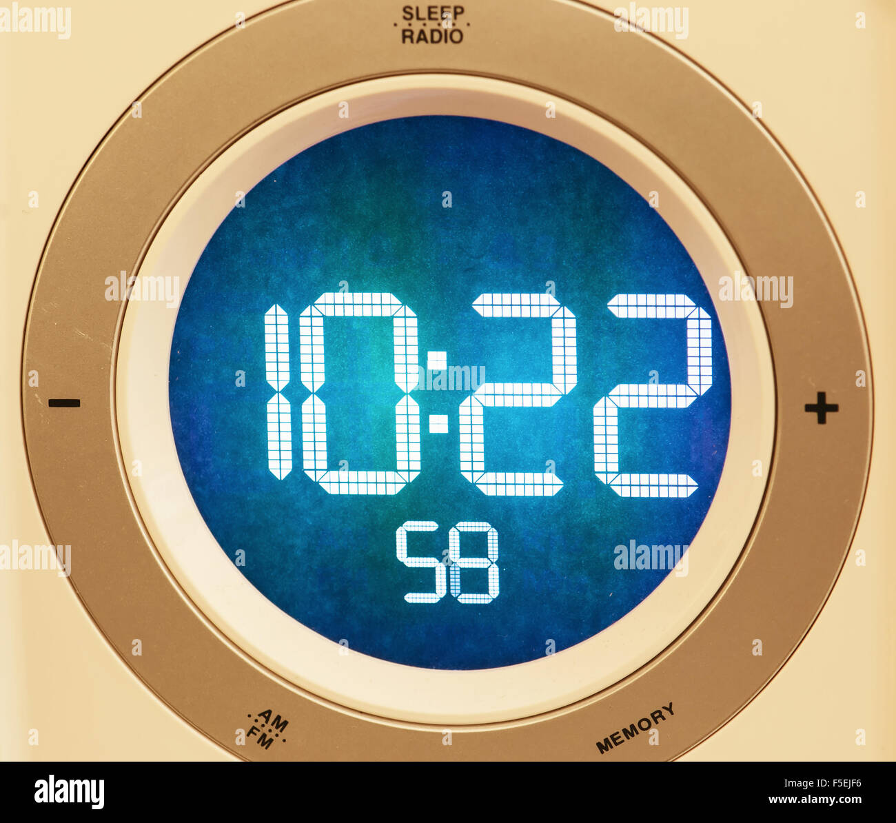 Retro digital clock hi-res stock photography and images - Alamy