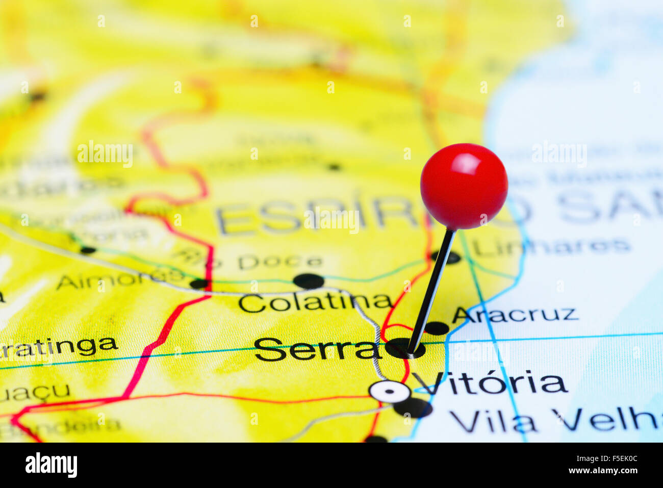 Serra map hi-res stock photography and images - Alamy