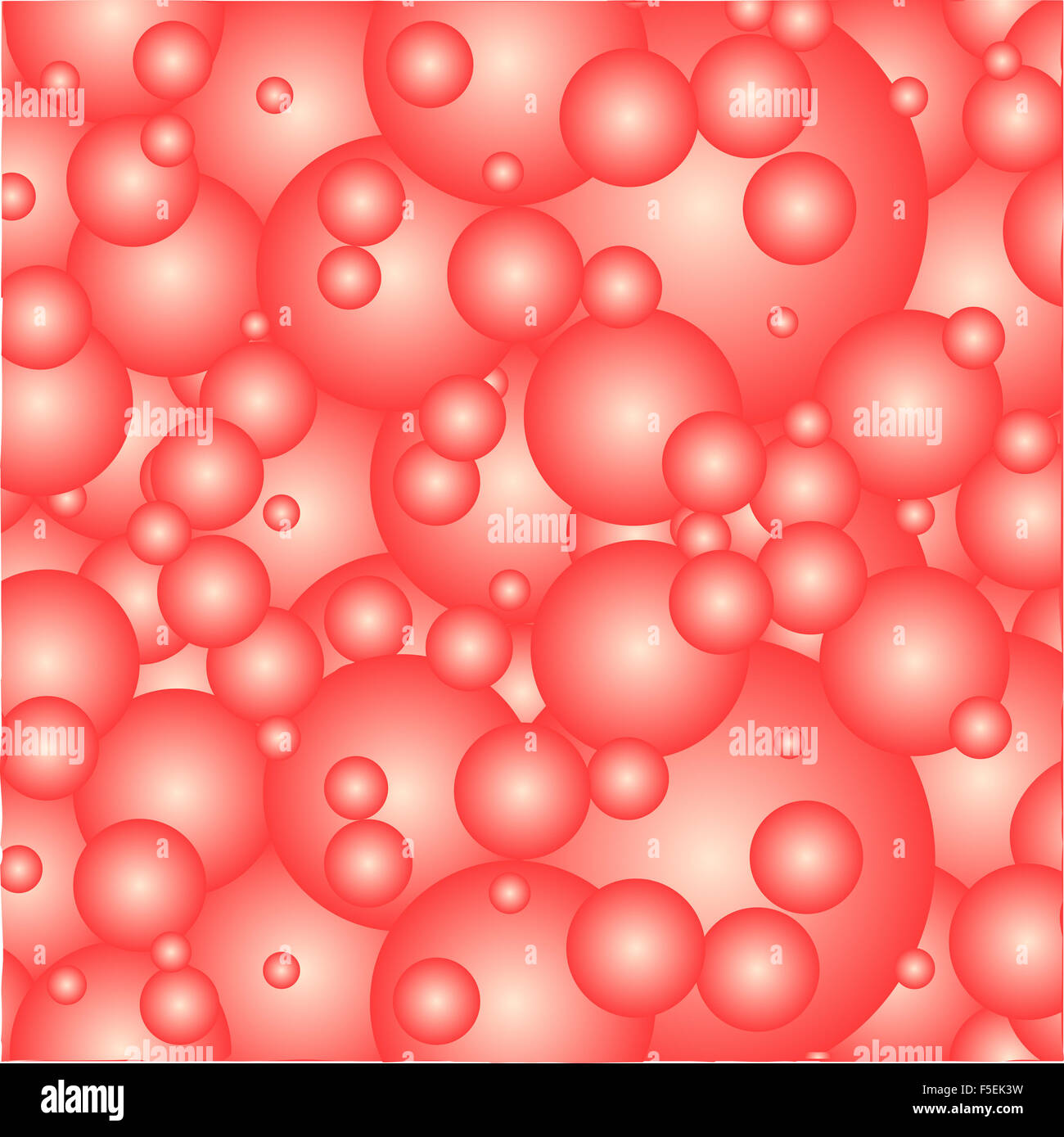Red bubbles background foam hi-res stock photography and images - Alamy