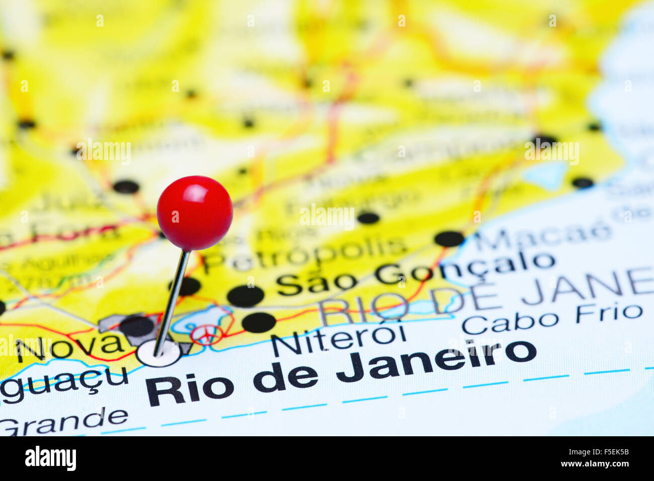 Rio de janeiro map hi-res stock photography and images - Alamy