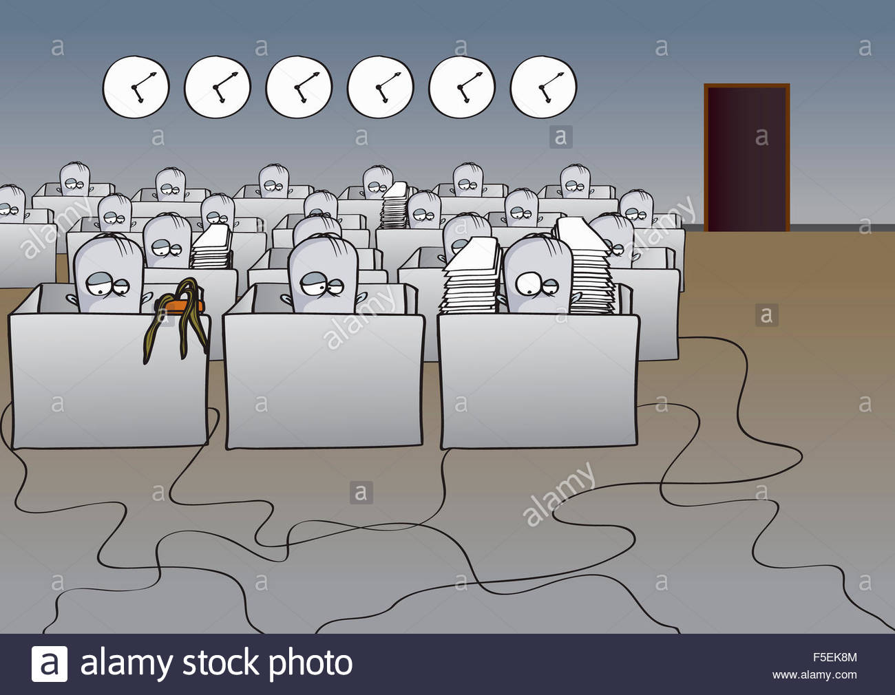 Bored Office Workers Stock Photos & Bored Office Workers Stock Images ...