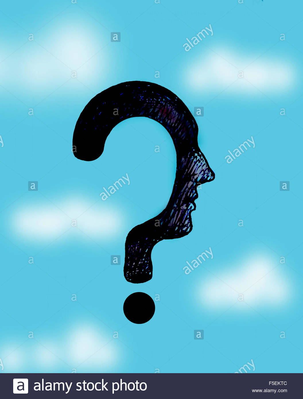 Question Mark Face Stock Photos & Question Mark Face Stock Images - Alamy