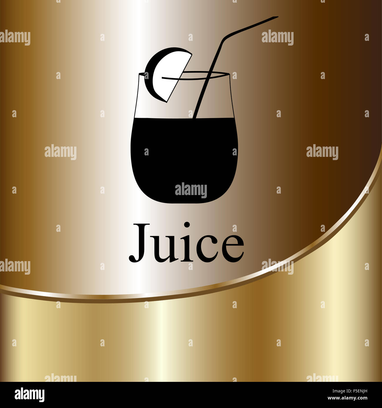 Fresh Juice Menu Design