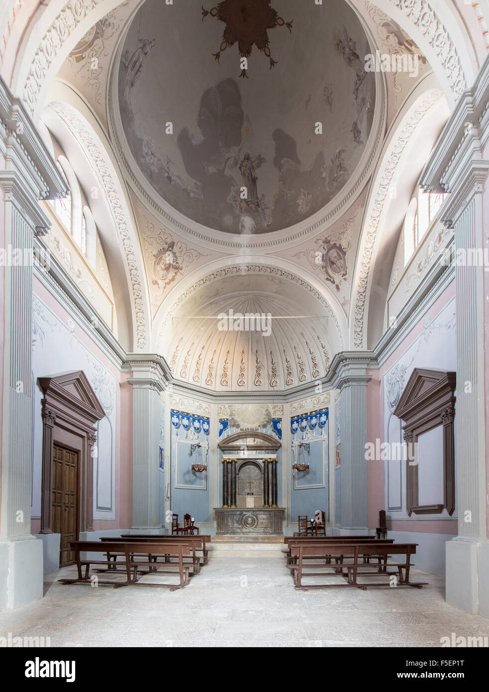 Interior of small village church hi-res stock photography and images ...