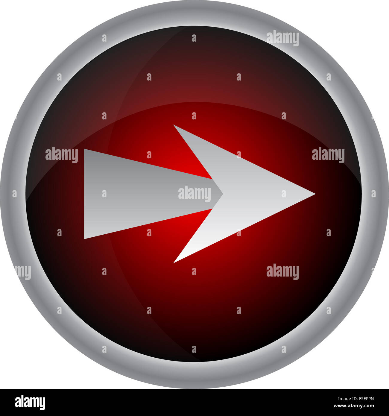 Arrow sign. Vector icon Stock Photo - Alamy