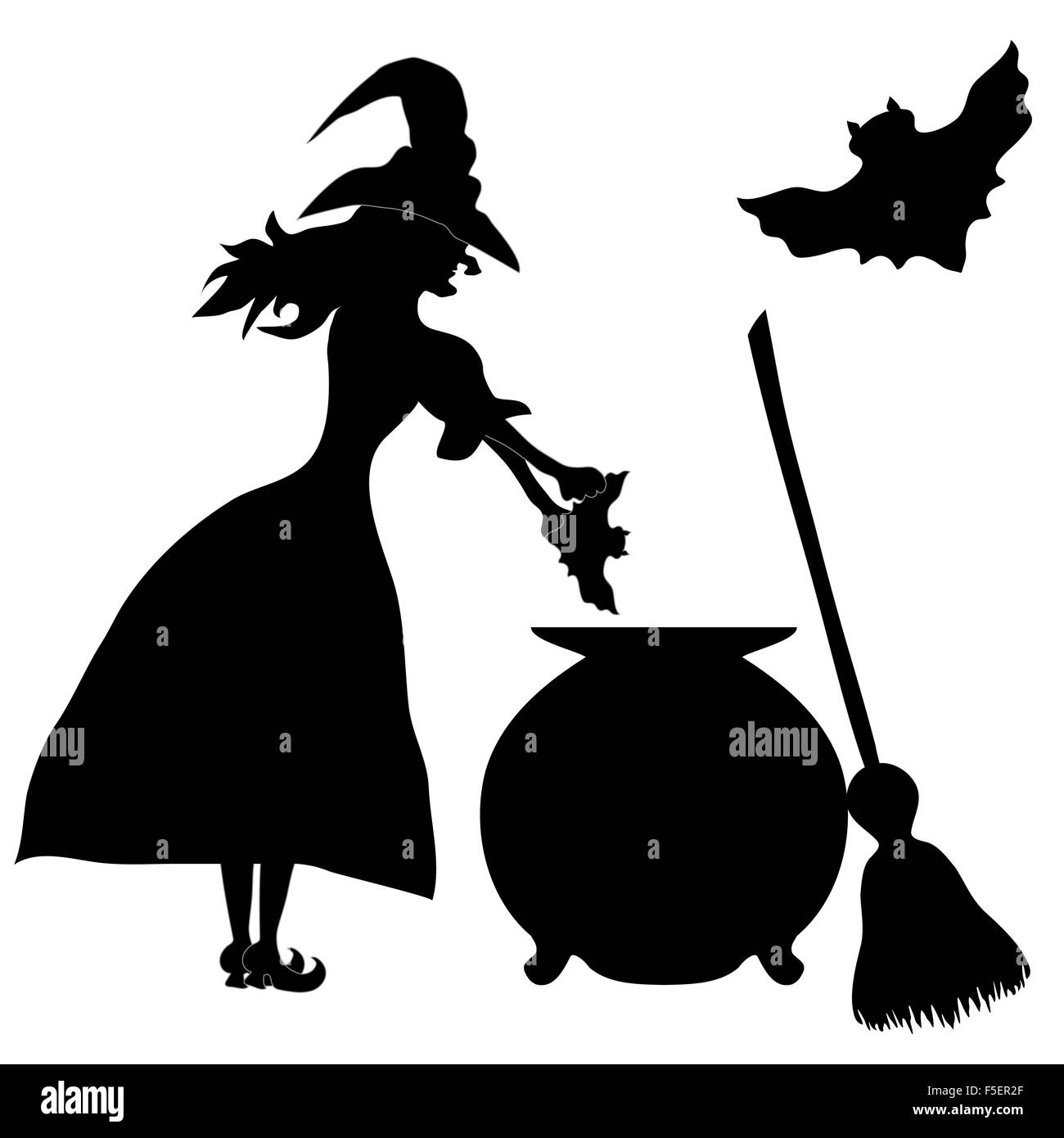 Halloween banner spider web Black and White Stock Photos & Images - Alamy
