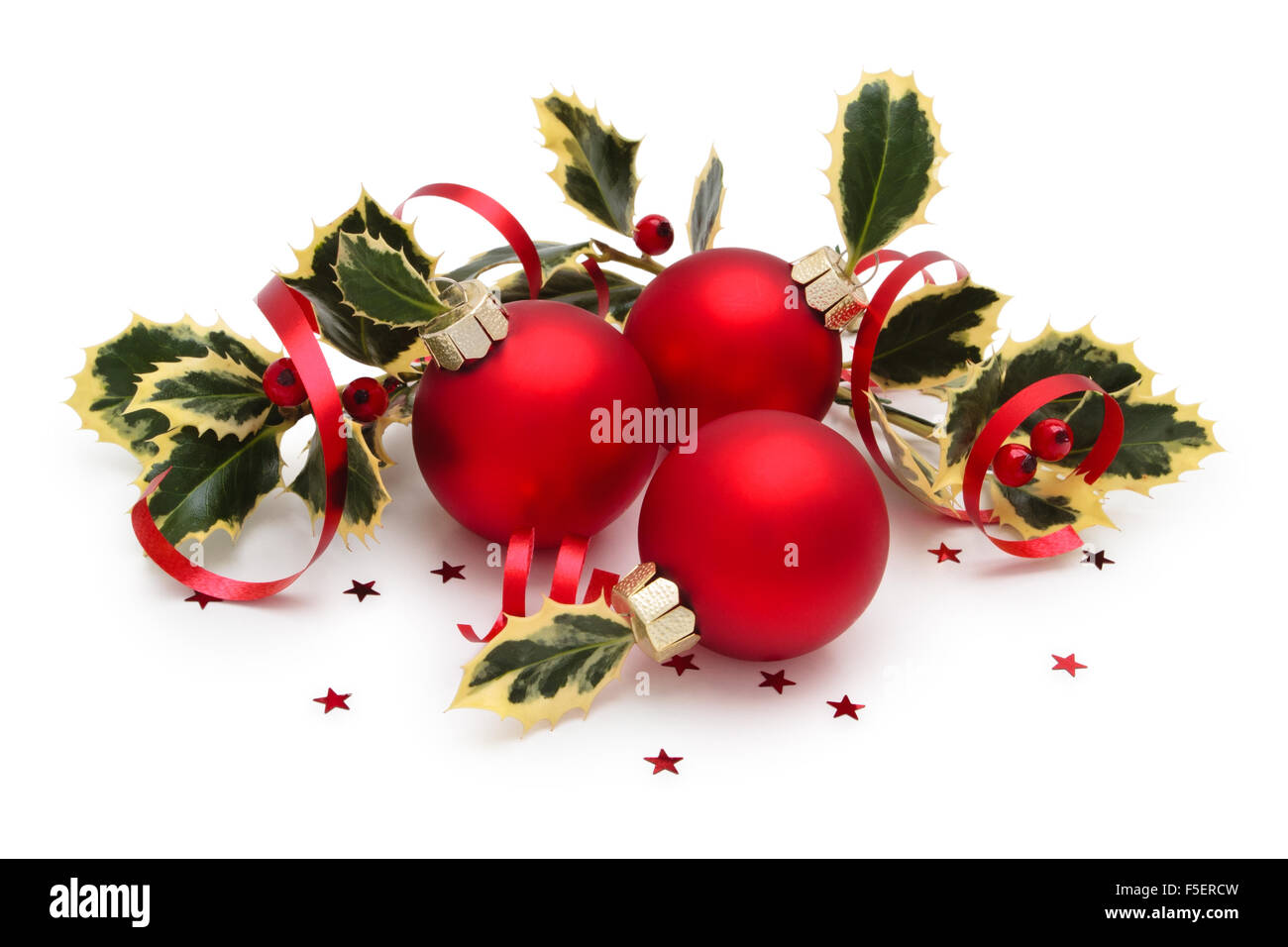 Christmas holly berry winter Cut Out Stock Images & Pictures - Alamy