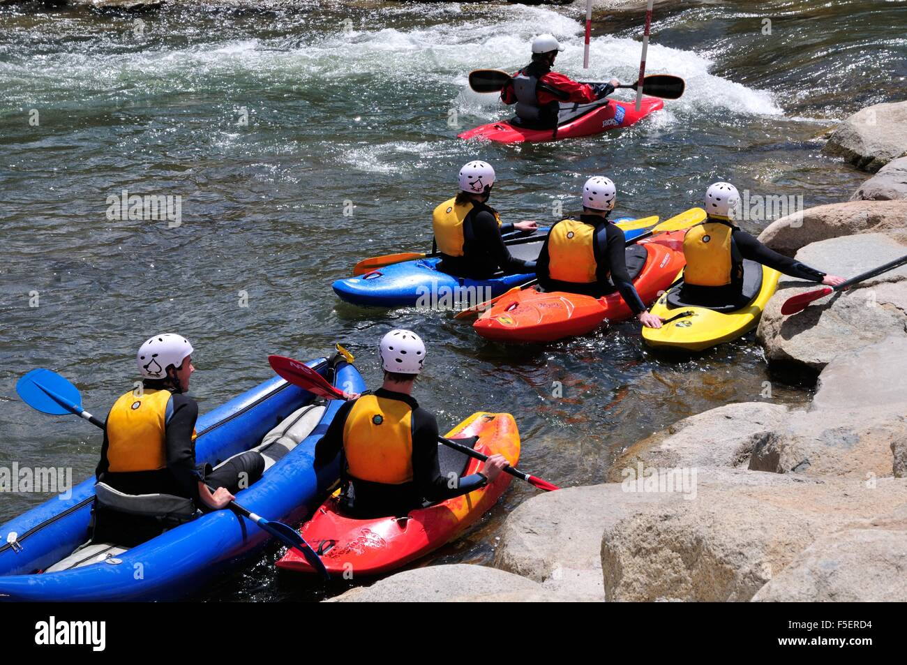 Slalom gates hi-res stock photography and images - Alamy