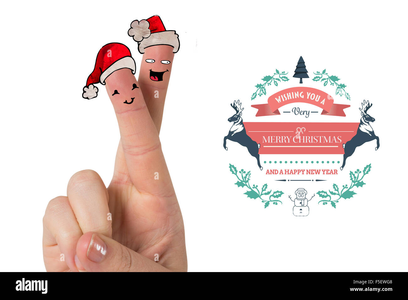 Crossed fingers illustration hi-res stock photography and images - Alamy
