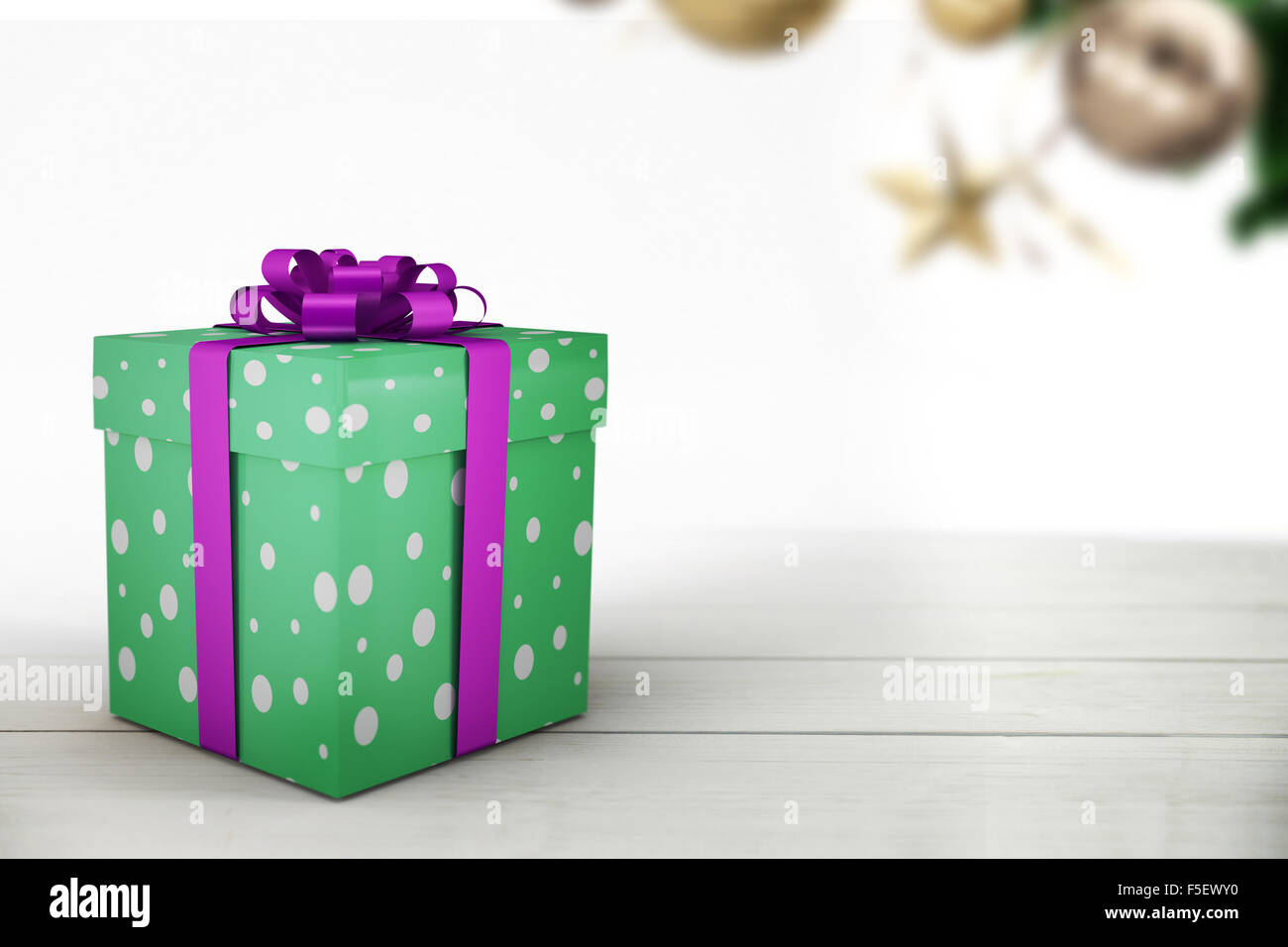 Purple present hi-res stock photography and images - Alamy