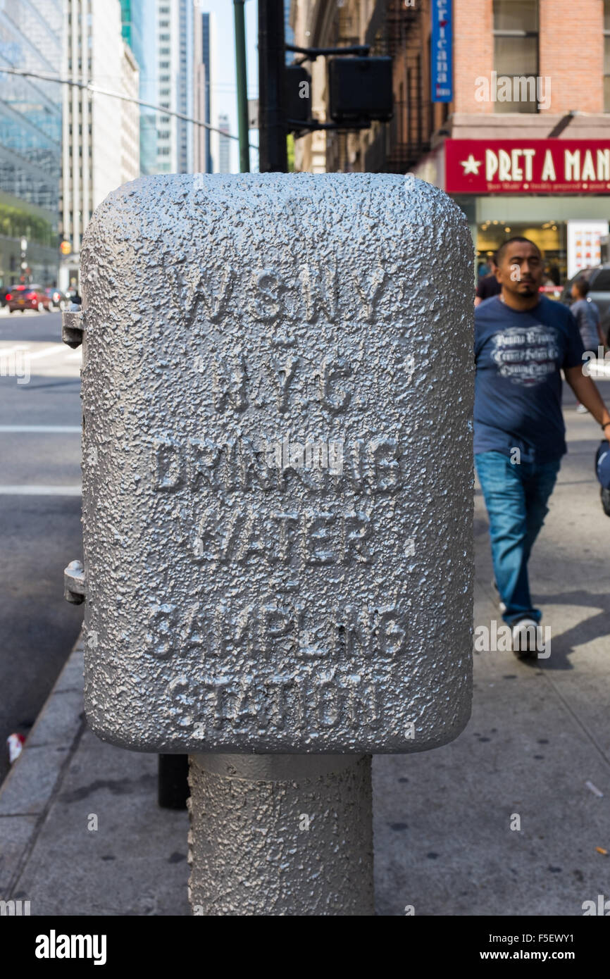 Drinking water sampling station hi-res stock photography and images - Alamy