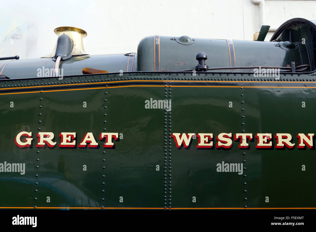 Dartmouth Steam Railway engine "Hercules", Paignton, Devon, England ...