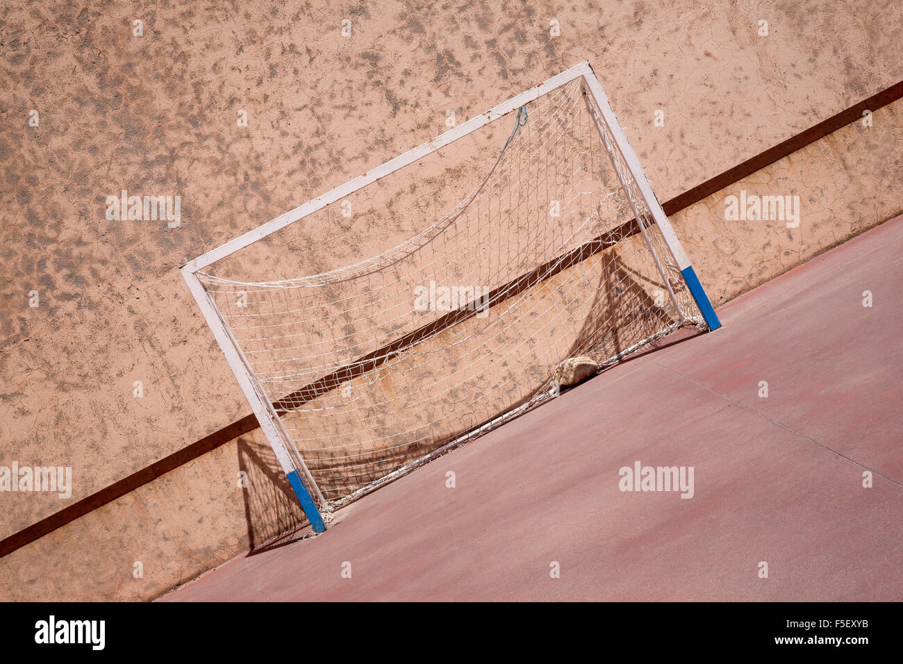 Soccer goal wall hi-res stock photography and images - Alamy