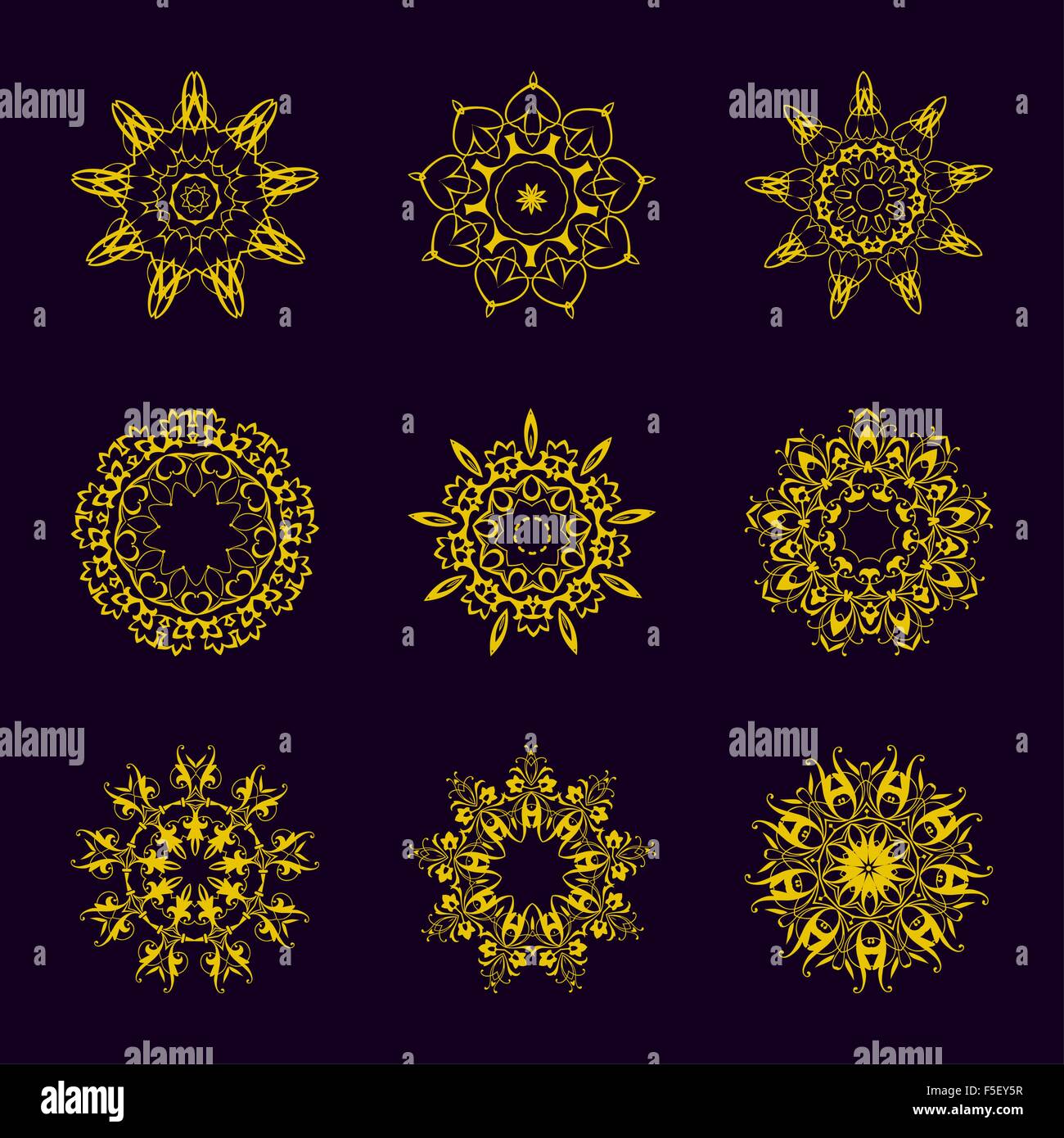 Vintage star pattern hi-res stock photography and images - Alamy