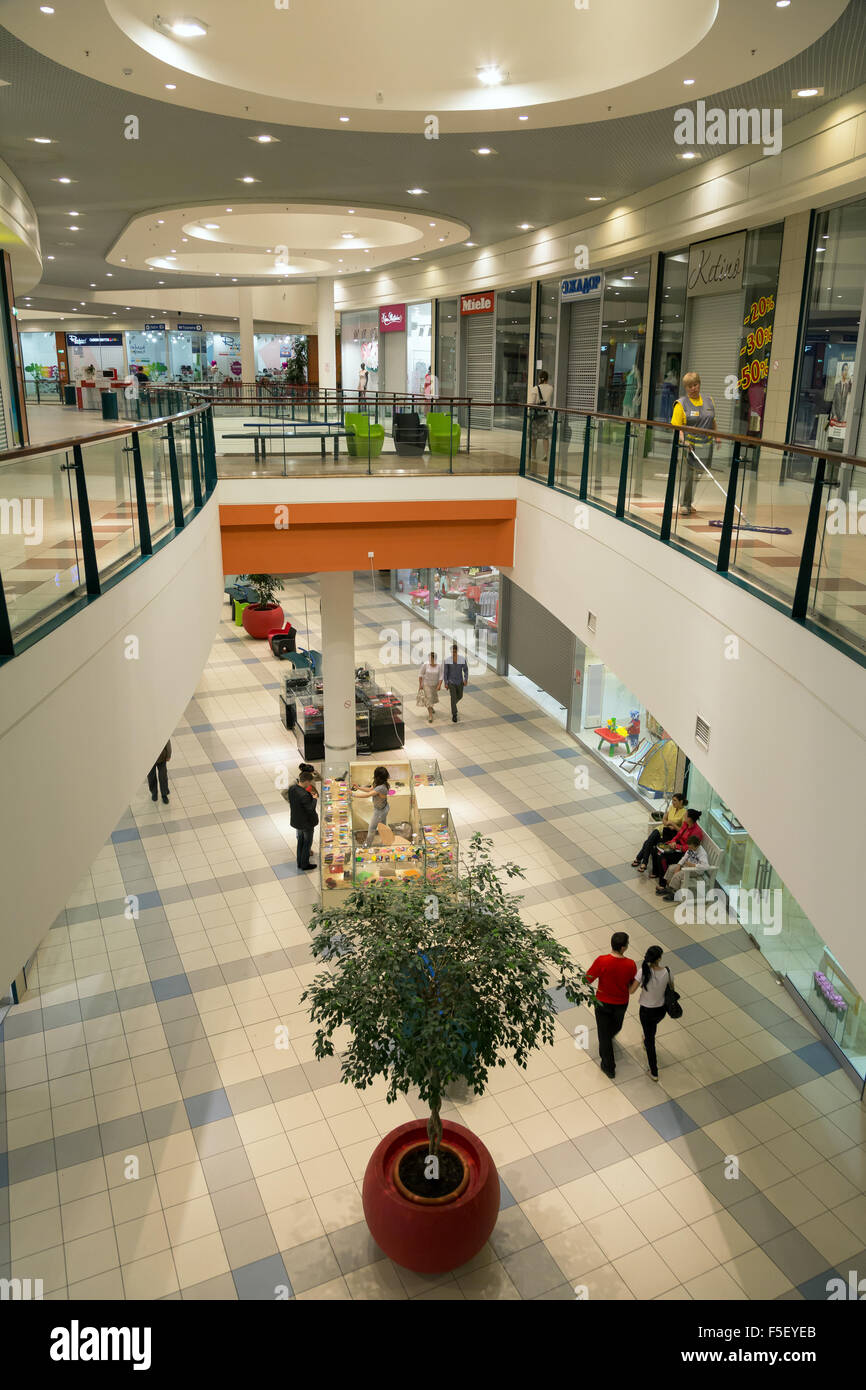 Lviv, Ukraine, King Cross Leopolis - Shopping center Stock Photo - Alamy