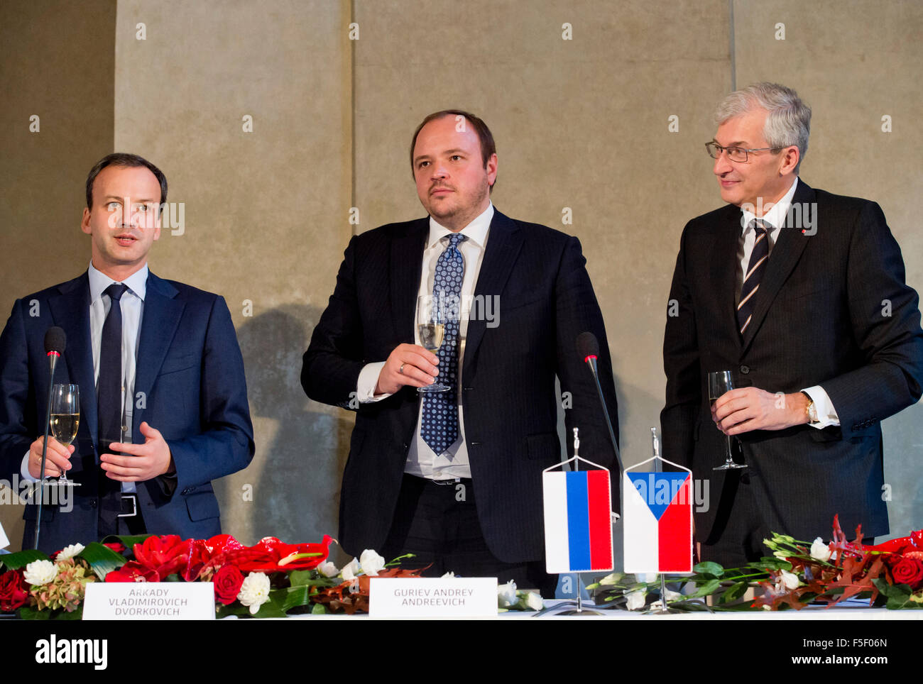 Prague, Czech Republic. 03rd Nov, 2015. Russia's deputy prime minister ...