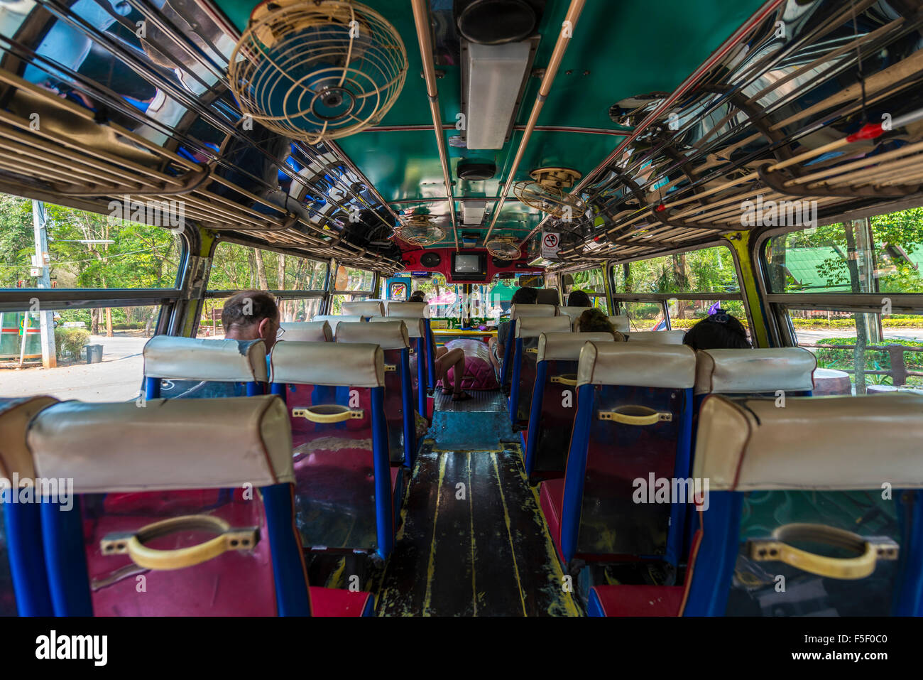 Interior of bus hi-res stock photography and images - Alamy
