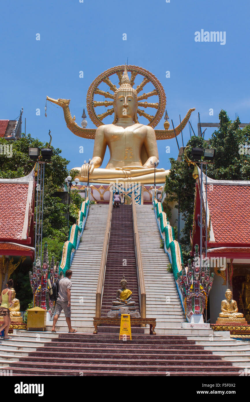 Big Buddha on Koh Samui , Thailand Stock Photo - Alamy