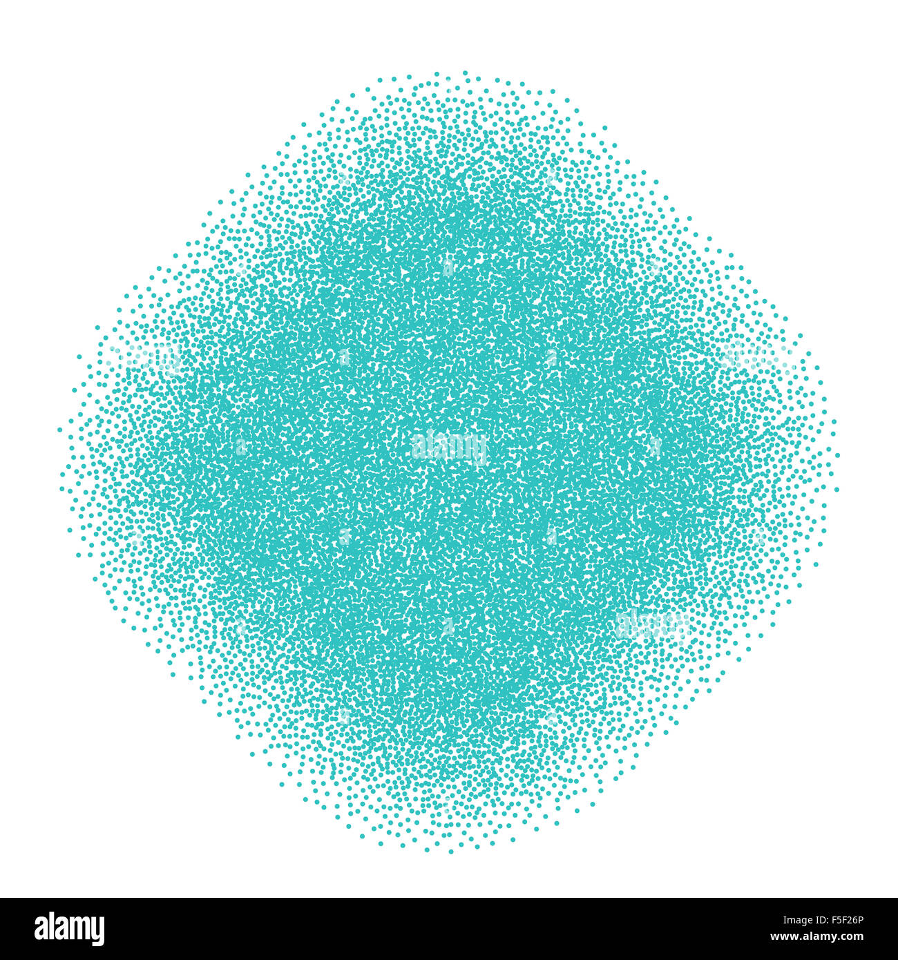 Bright blue dotted banner Stock Photo - Alamy