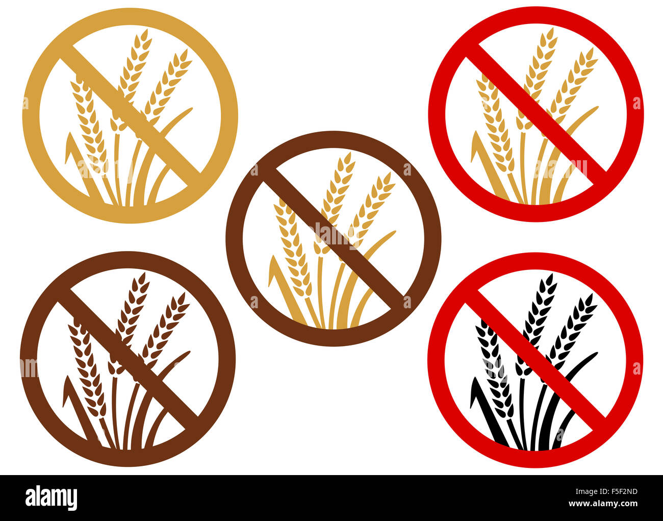 Gluten free symbol hi-res stock photography and images - Alamy