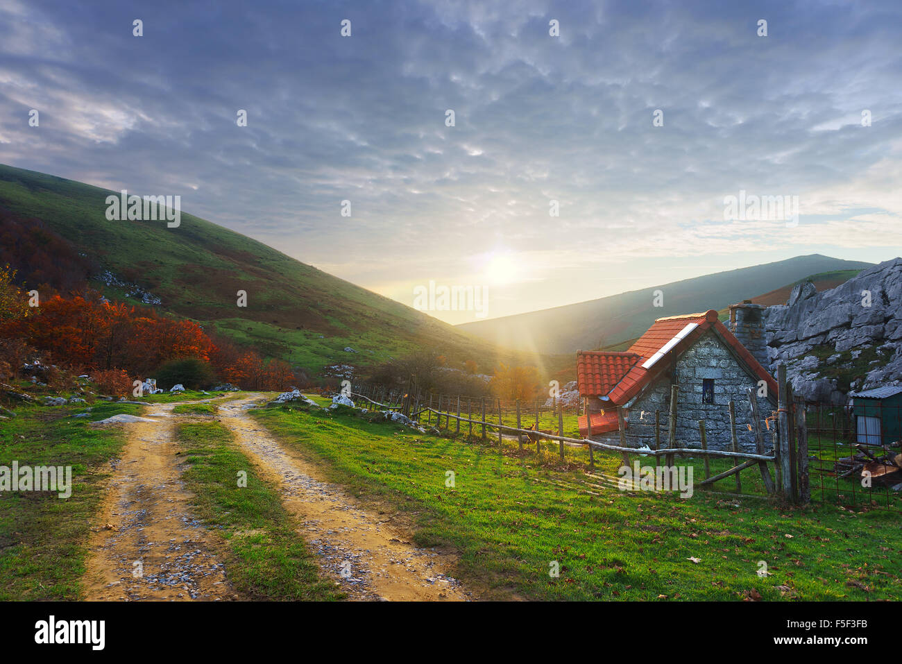 Small mountain refuge in hi-res stock photography and images - Alamy