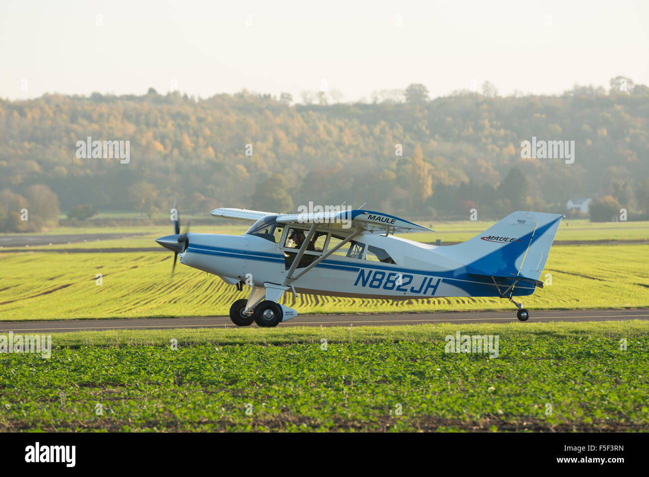 Maule M7 at Wellesbourne Airfield, UK (N882JH Stock Photo - Alamy