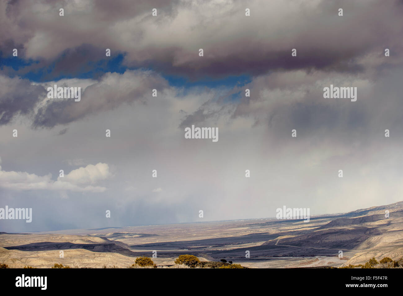 High desert scenery, Sand Wash Basin, Colorado, USA Stock Photo - Alamy
