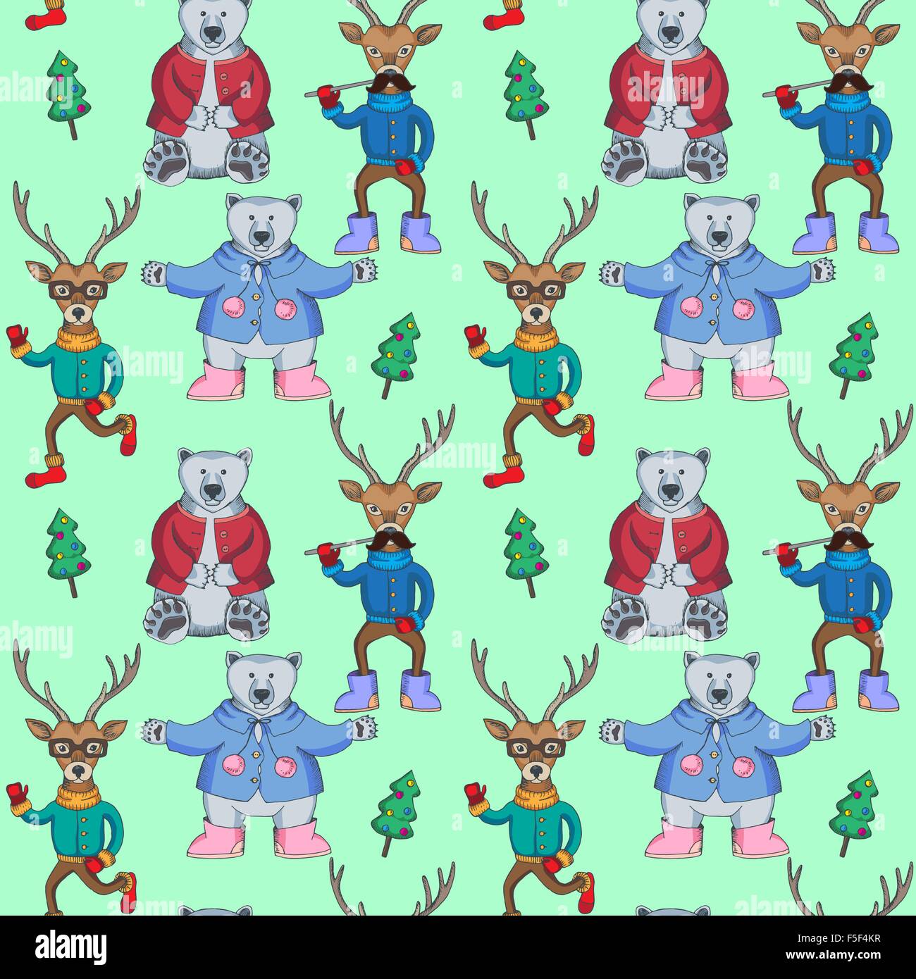 Christmas socks cartoon character Stock Vector Images - Alamy