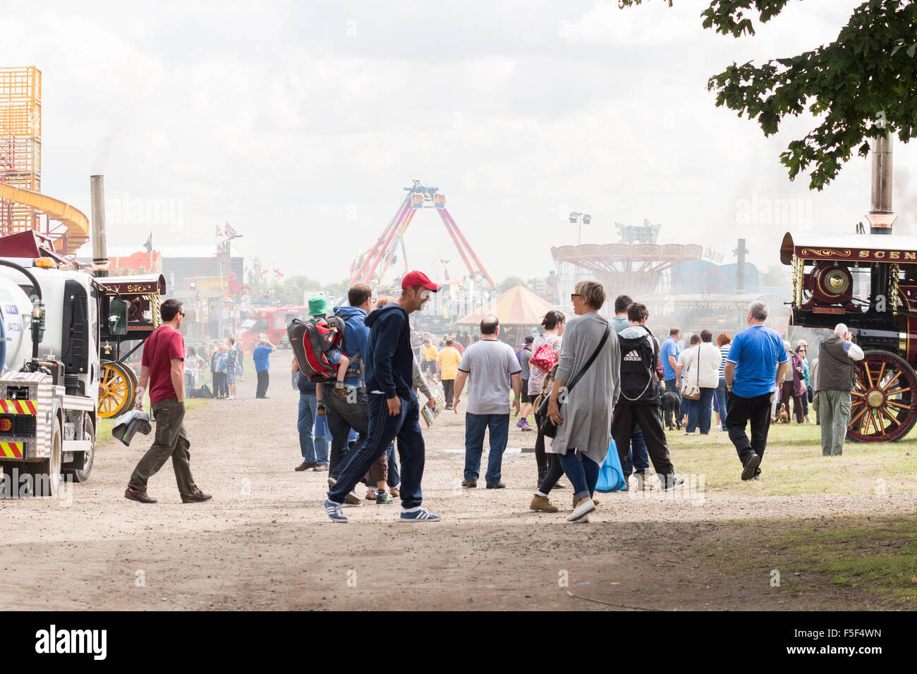 Pickering Traction Engine Rally Stock Photo - Alamy