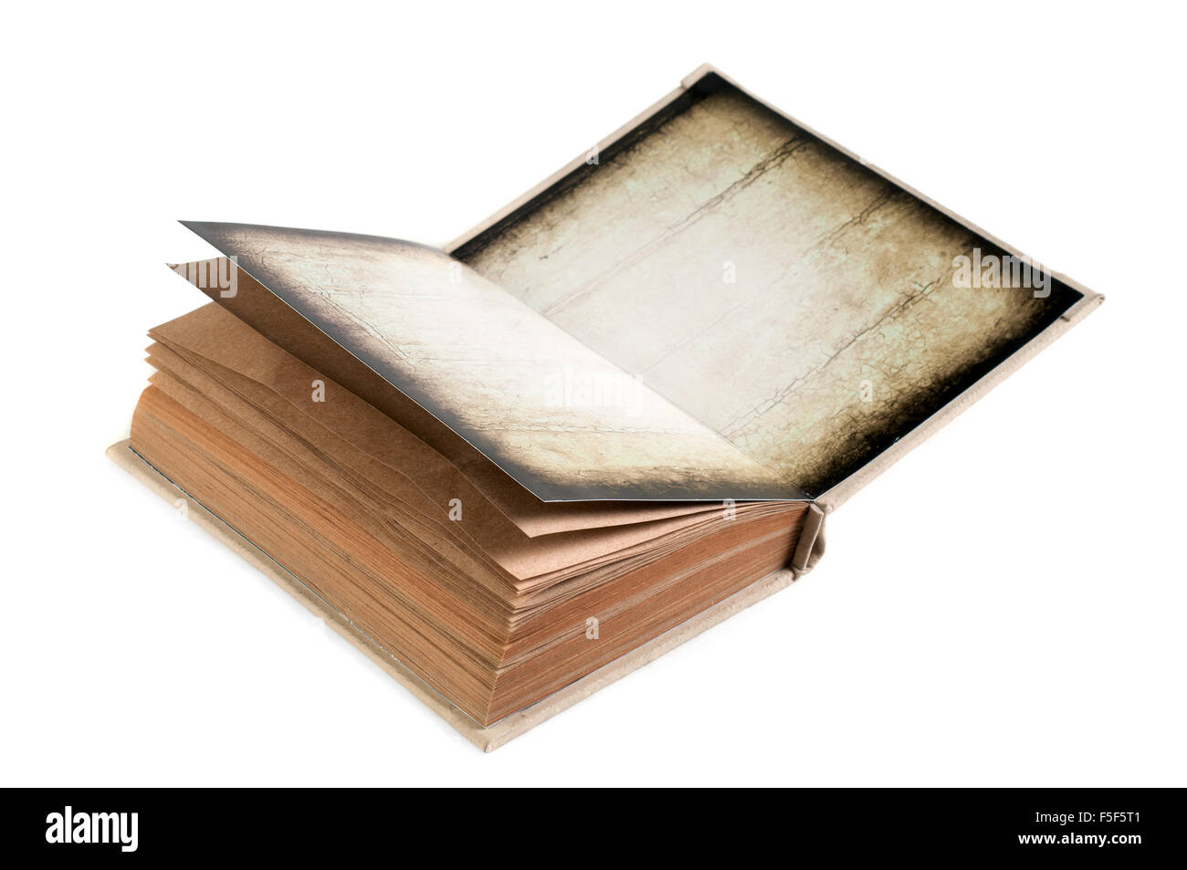 Open book texture background hi-res stock photography and images - Alamy