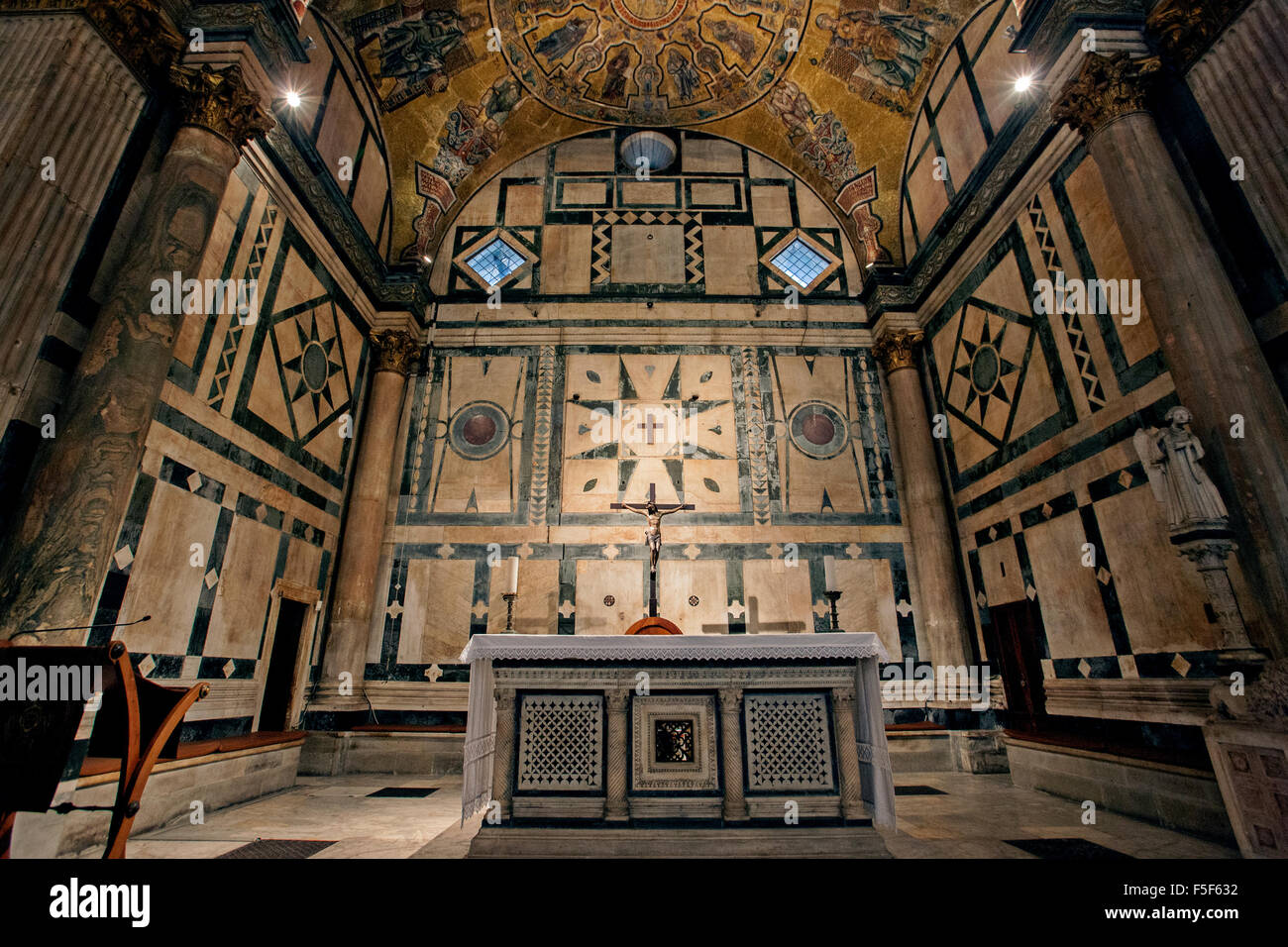 Florence Duomo Baptistry Interior