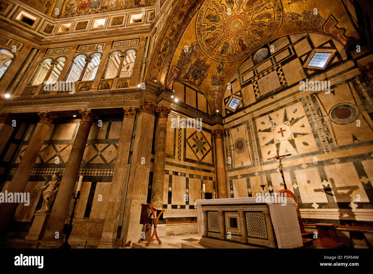 Florence Duomo Baptistry Interior