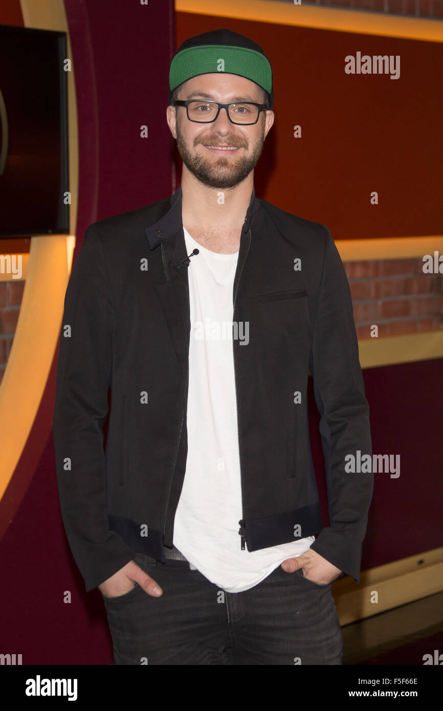 German ZDF TV talkshow Markus Lanz at Fernsehmacher-Studio Featuring ...