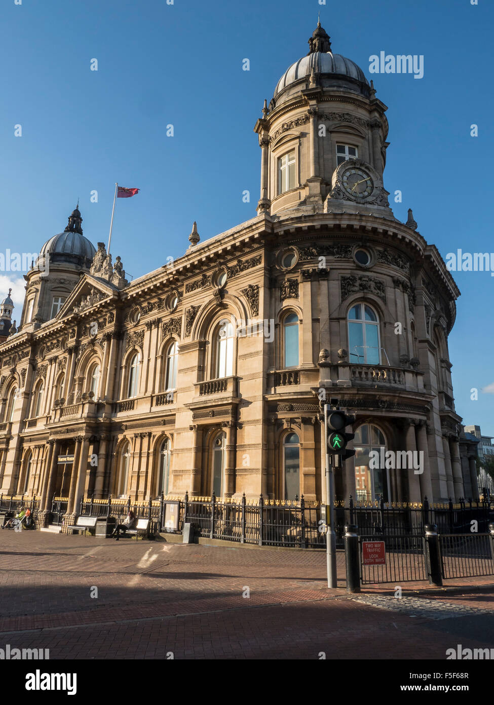The Maritime Museum, Queen Victoria, Square, Hull, Yorkshire. Former ...