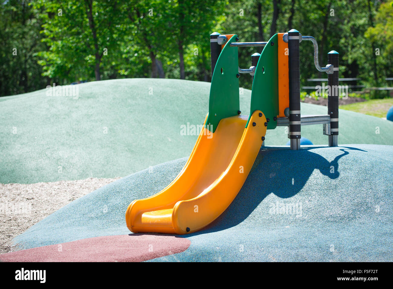 Back view children at playground hi-res stock photography and images ...