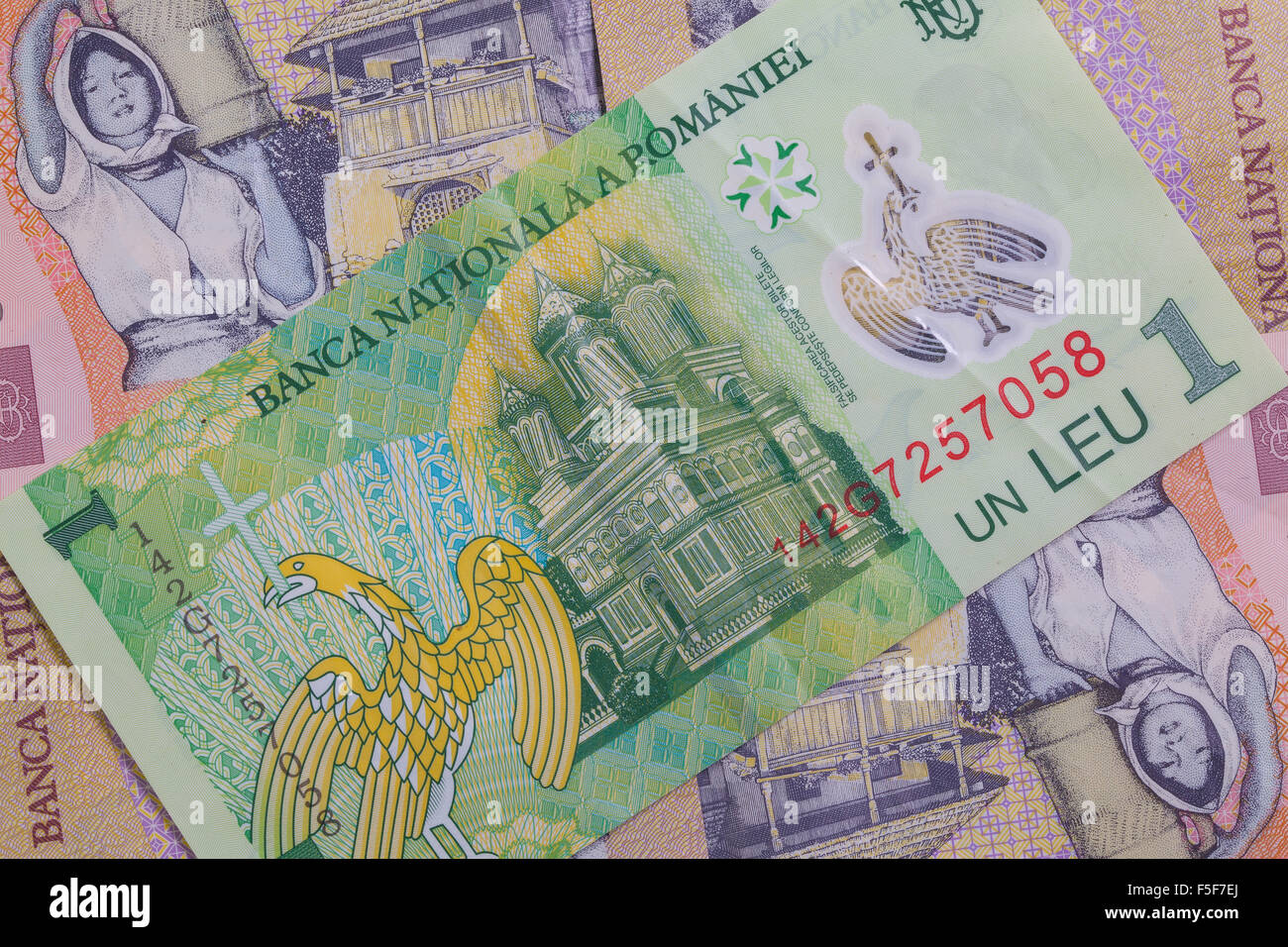 Different Romanian Lei Banknotes on the table Stock Photo - Alamy